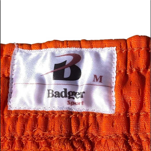 BADGER | Shorts | Bright Orange Badger Sports Mens Basketball Shorts ...